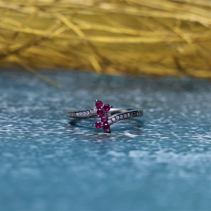 Buy Charming Adore Ring Online with 10% Discount – Raisaa Jewels